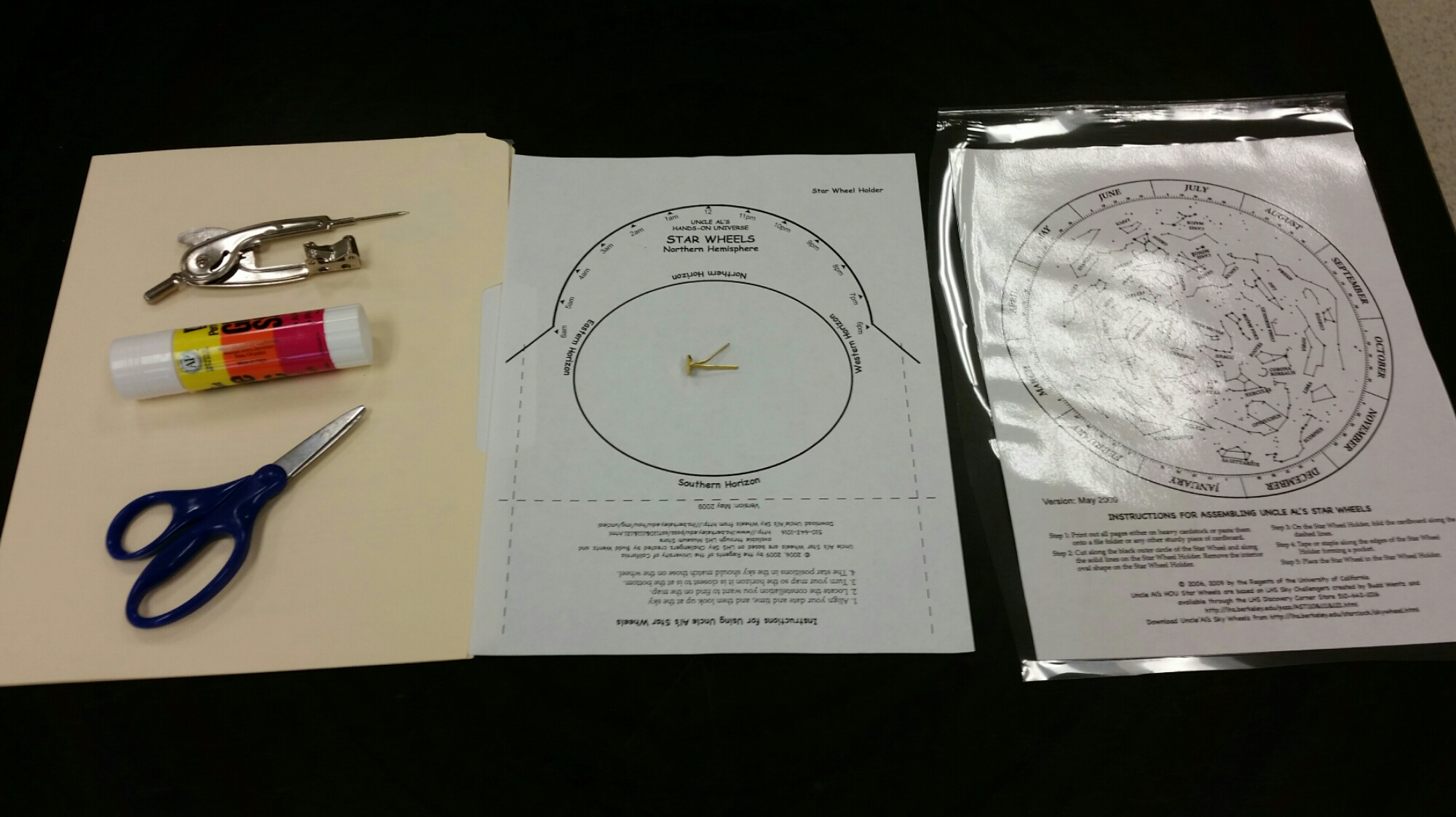 Make Your Own Planisphere (Star Wheel) – Middle School Science Lessons