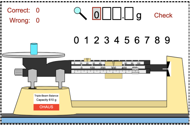 Scientific Measurement Using The Triple Beam Balance Worksheet - The ...