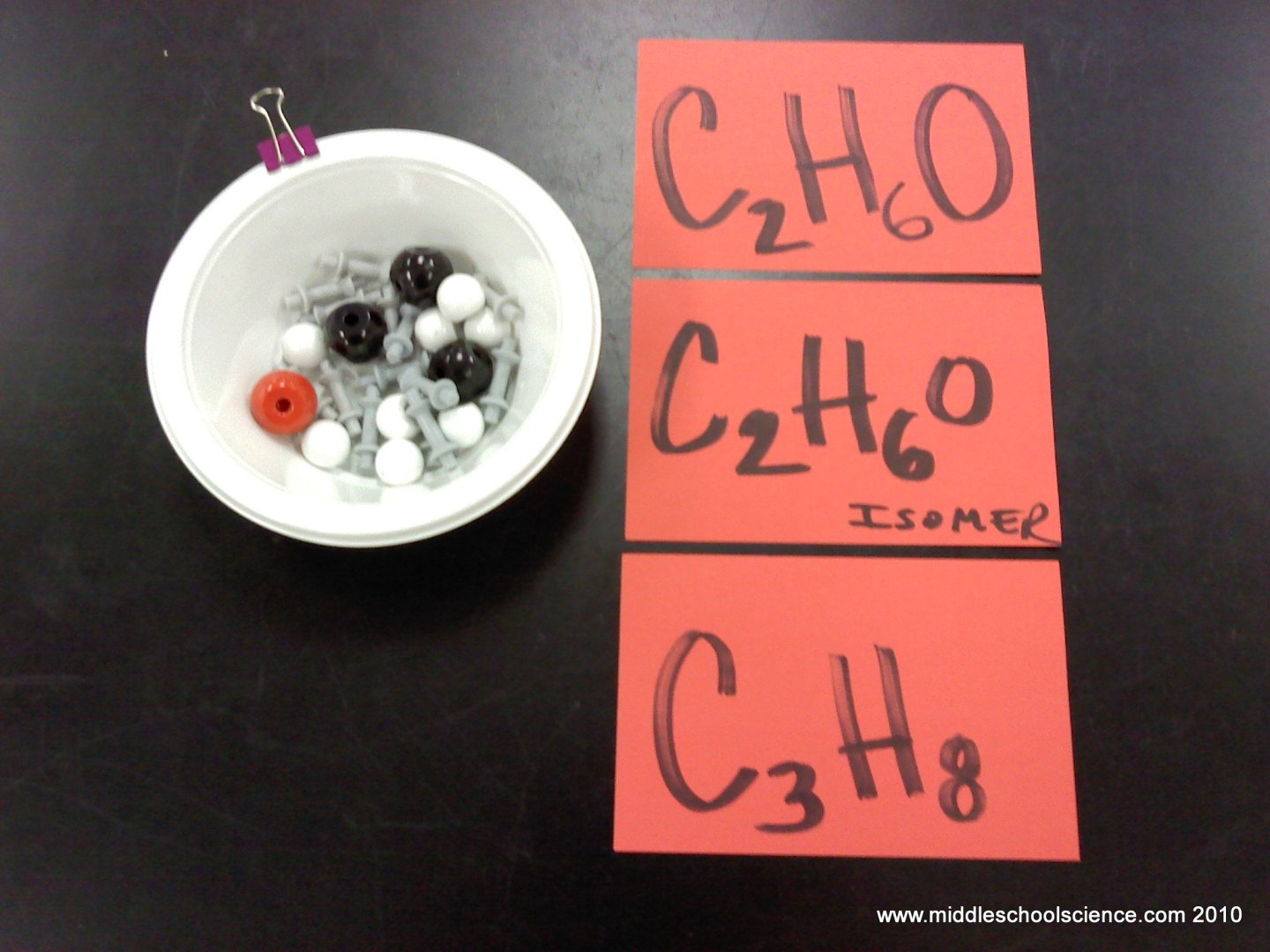 Making Molecular Models Activity – Middle School Science Lessons