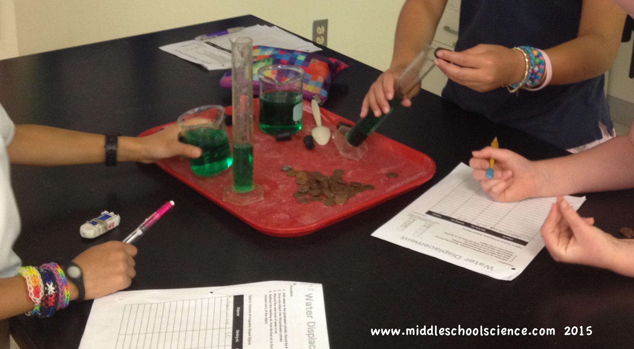 Finding the Volume of Irregularly Shaped Objects Using Water ...