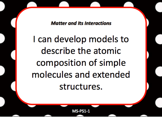 Free & Ready to Print: “I Can” Statements for NGSS and “Big Idea ...