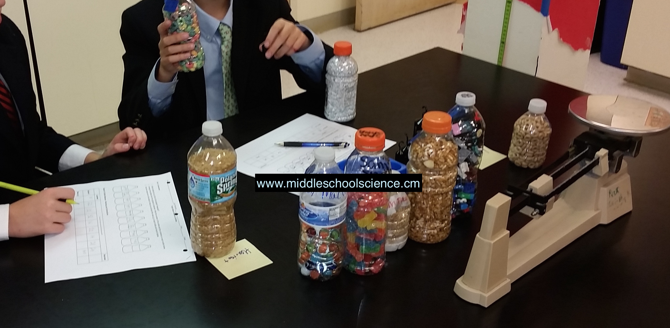 Triple Beam Balance – Bottles of Stuff! – Middle School Science Lessons