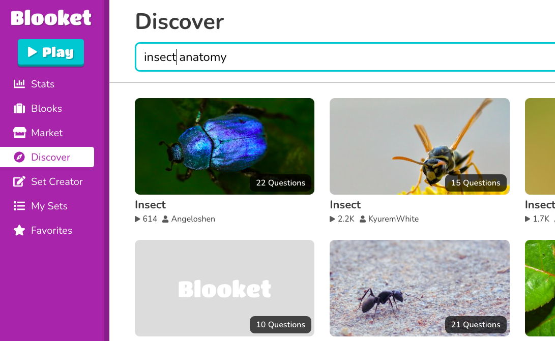 Blooket Review Tournament – Middle School Science Lessons